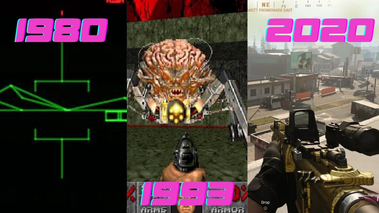 The Evolution of FPS Games (1980-2020) - YouTube
