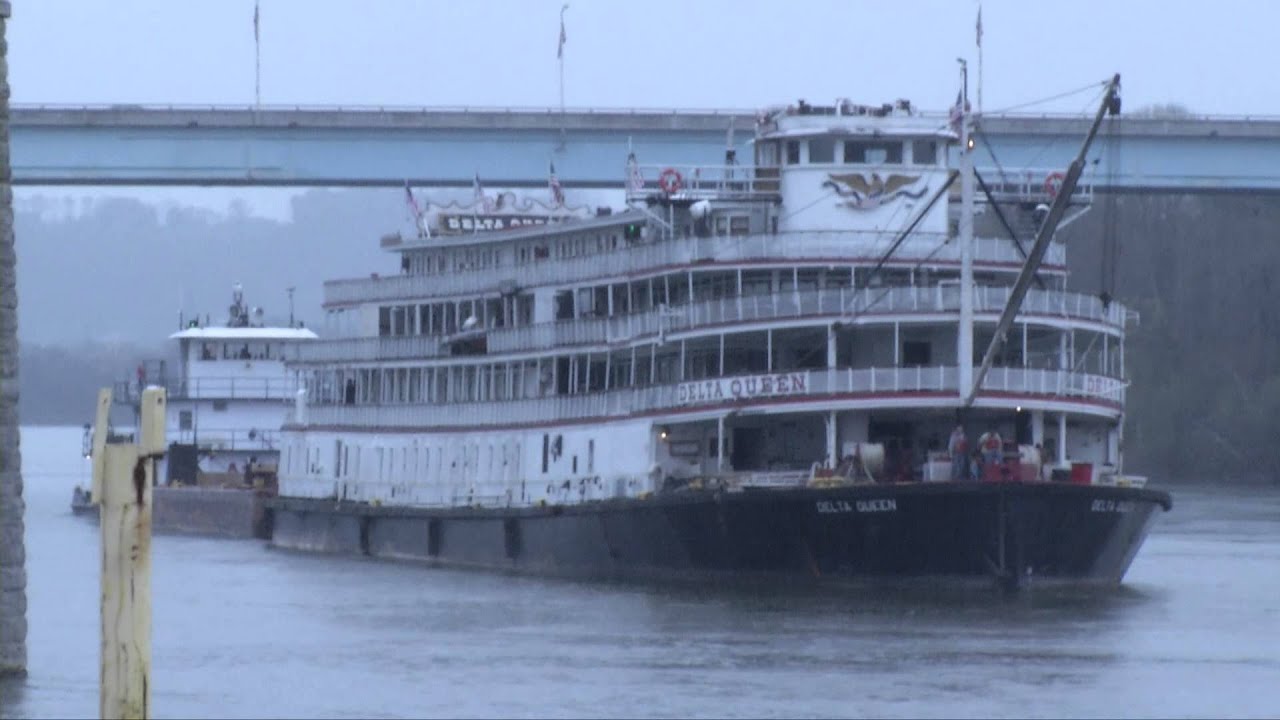 The Delta Queen Leaves Chattanooga - March 22nd 2015 - YouTube