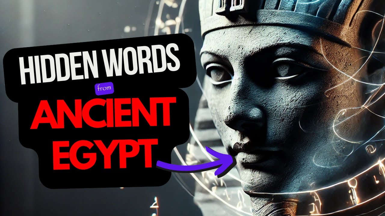 Ancient Egyptian Words We Still Use Today 🤯 #wordorigins #shorts # ...