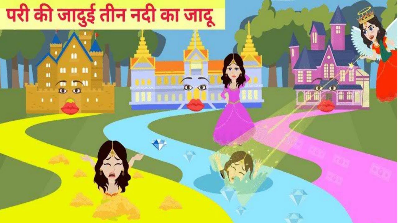 परी की जादुई तीन नदी || Jadui Nadi || Moral Stories || Hindi Kahani ...