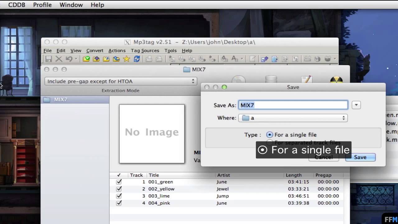 Create Cue Sheet from Multiple MP3 files Free on Mac (2/2) - YouTube