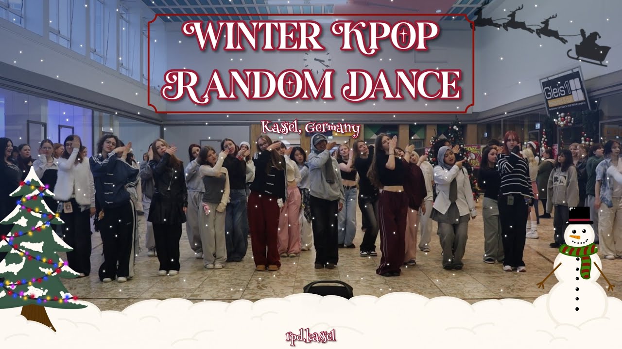 WINTER RANDOM DANCE in Kassel, Germany (Winter Playlist) ️ - YouTube