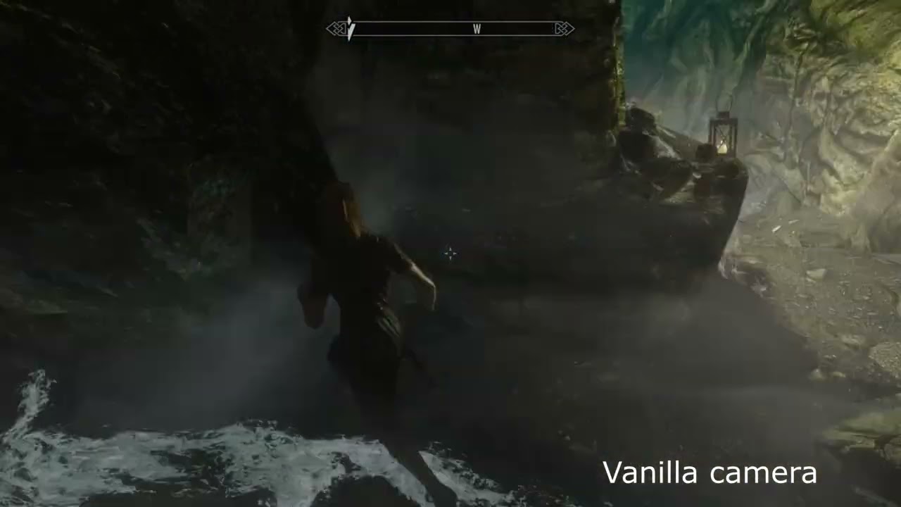 Skyrim vertical smooth 3rd person camera - YouTube