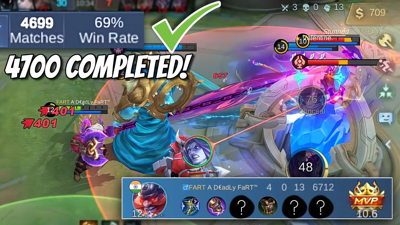 Completed 4700 Franco Rank Matches in Mythical Glory Full Gameplay🔥 | Wolf Xotic | MLBB - YouTube