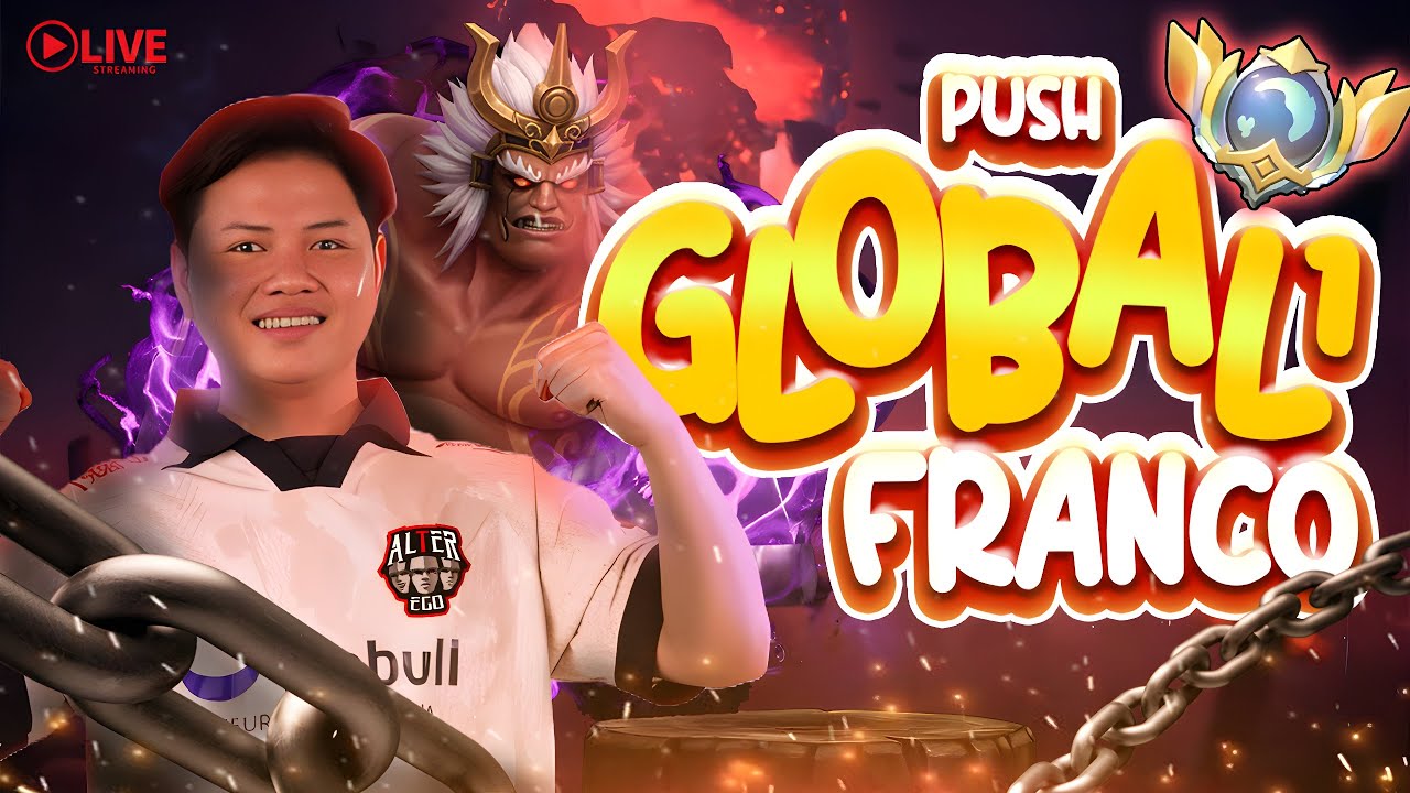 FRANCO GLOBAL PUSH RANK KOMPE !!! W @evos.fluffy - YouTube
