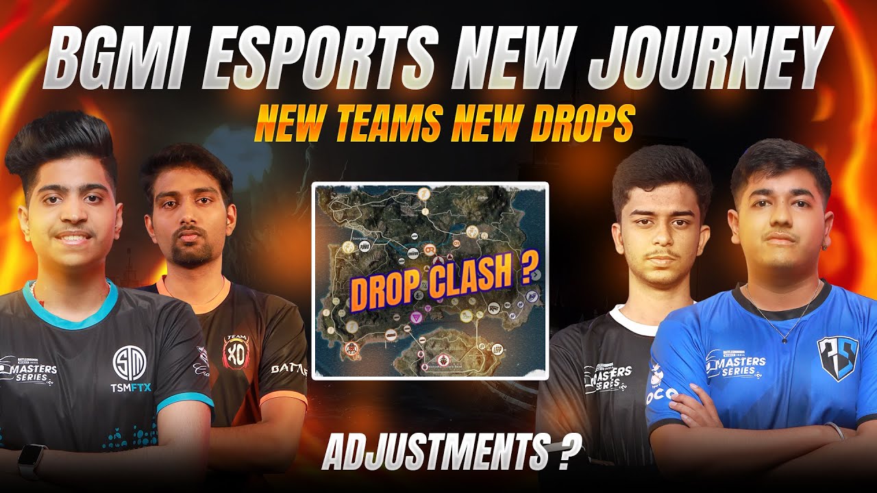 BGMI ALL NEW TEAM DROPS, ADJUTMENTS, DROP CLASH EXPALINED. - YouTube