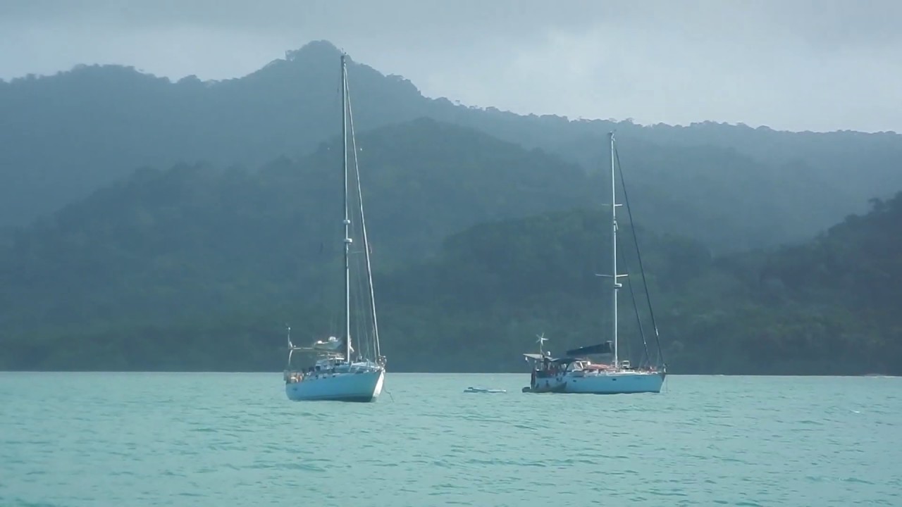 Yates en puerto Escoces, Guna yala. - YouTube