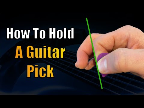 Best Way To Hold A Guitar Pick 👈 [EASY] - YouTube