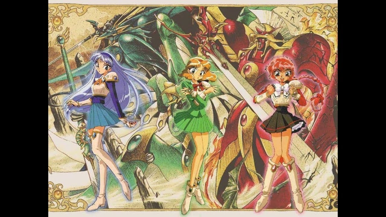 Magic Knight Rayearth. Part 6: Rafaga and the magic Knights awakening ...