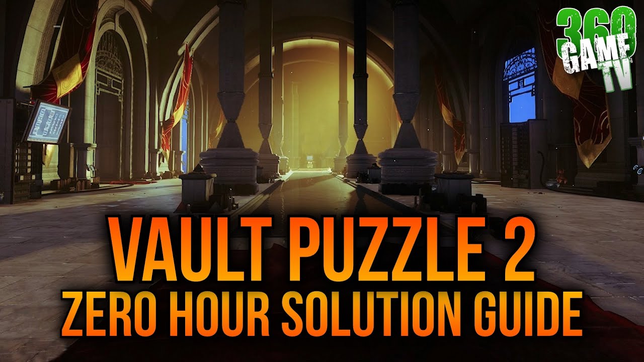 Zero Hour Vault Puzzle 2 Guide / Solution (Vaulted Obstacles Triumph ...