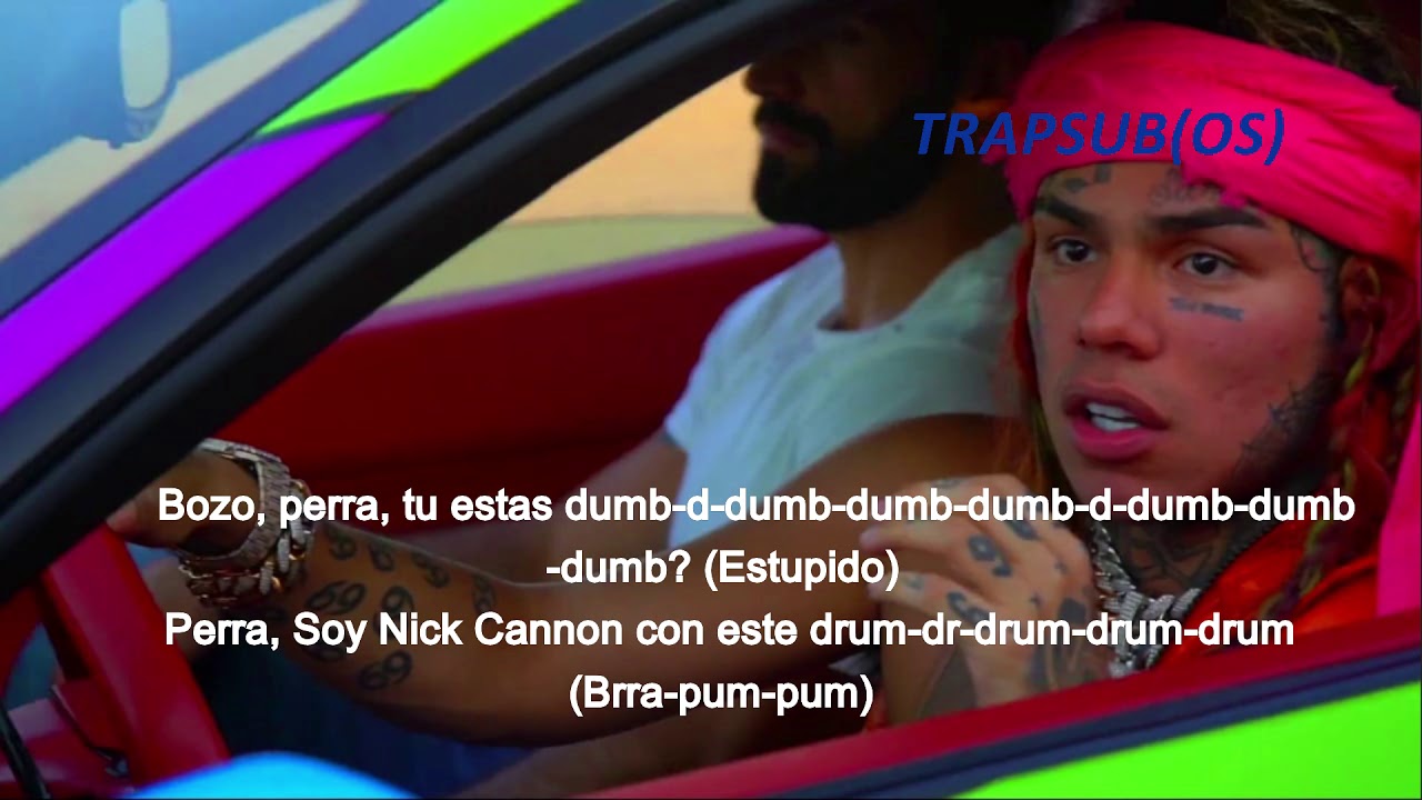6IX9INE - STOOPID FT. BOBBY SHMURDA (LETRA/SUB ESPAÑOL) - YouTube