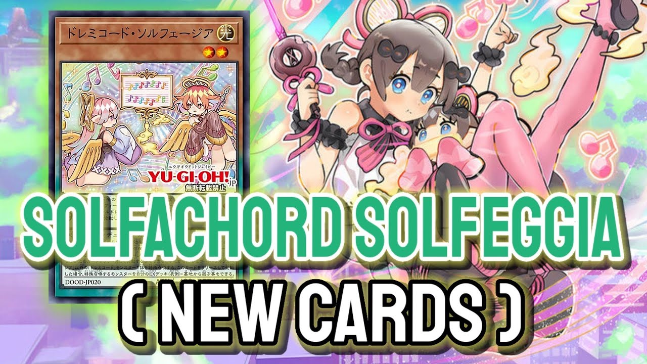 New Solfachord Cards !!🎶 YGOPRO - Solfachord Solfeggia | Solfachord Jun.2025 | New Cards - YouTube
