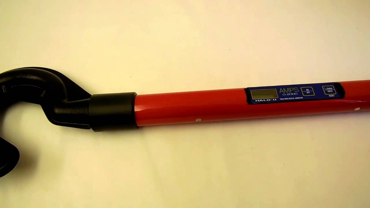 Seaward Halo Hook High Voltage HV Ammeter - YouTube