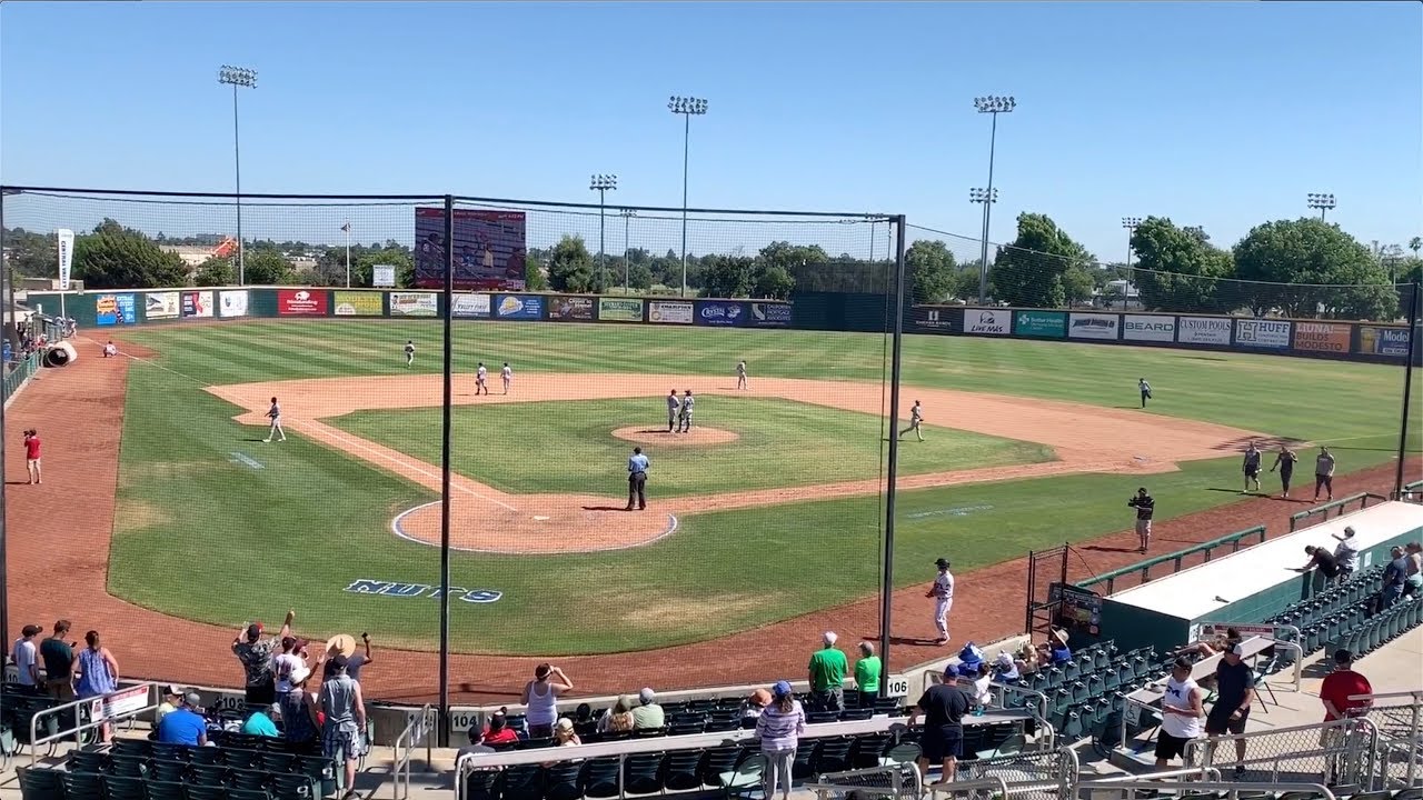 California Baseball Road Trip Day 6: Modesto Nuts - YouTube