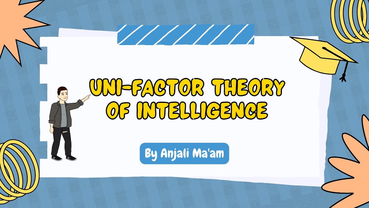 UNI FACTOR THEORY OF INTELLIGENCE IN CDP CTET Other Teaching Exams uni-factor-theory-of-intelligence-in-cdp-ctet-other-teaching-exams