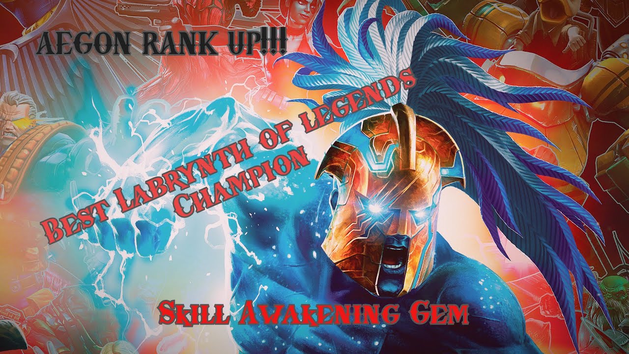 MCOC 5 Star Aegon Awakening and Rank Up. Best Skill Champion?? - YouTube