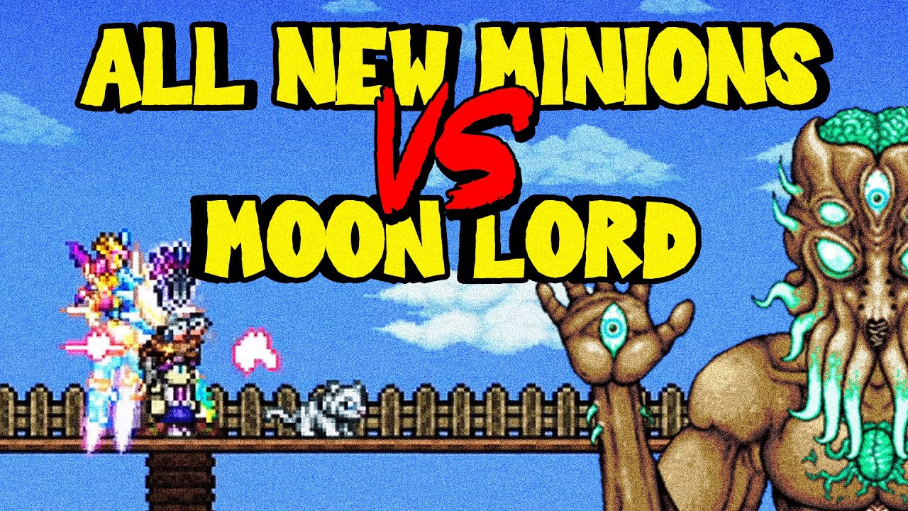 ALL NEW SUMMON WEAPONS VS MOON LORD - YouTube