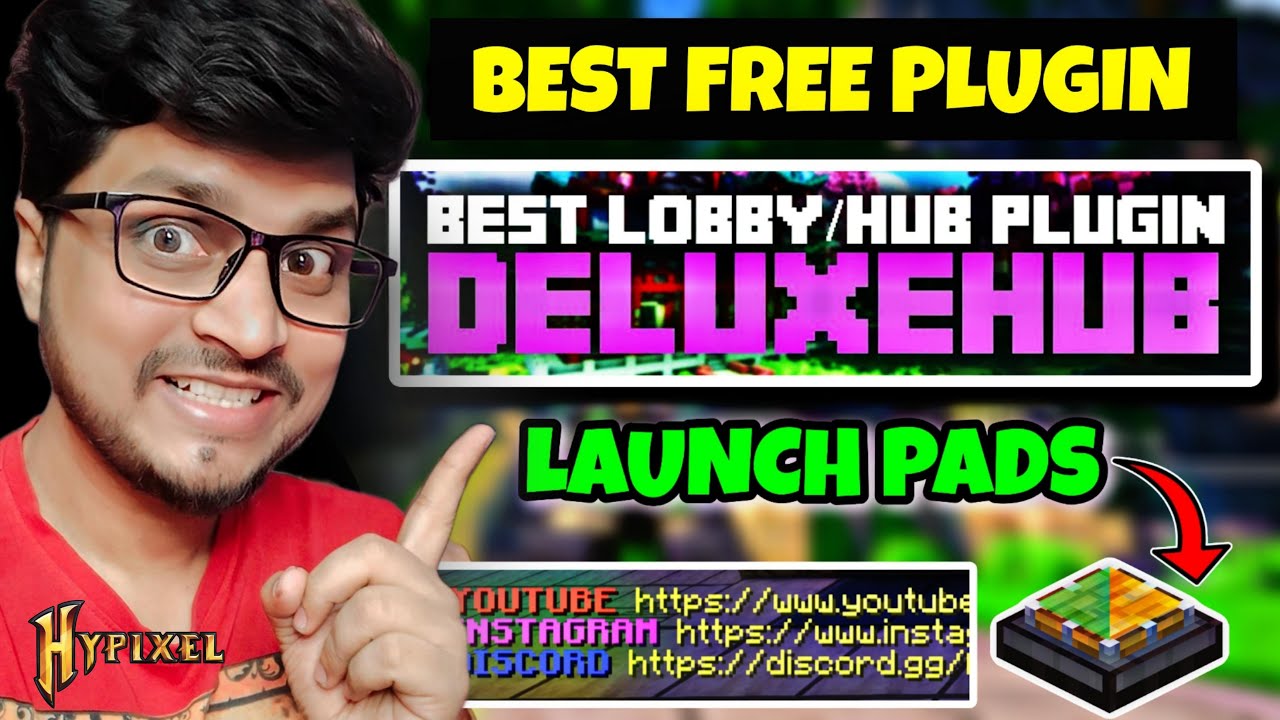 How To Setup Deluxe Hub Lobby Plugin | Best lobby Plugin for Minecraft Server Tutorial - YouTube