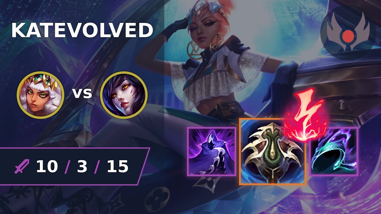 [ KatEvolved ] Qiyana MID vs Ahri | KR GRANDMASTER | LOL Season 2024 ...