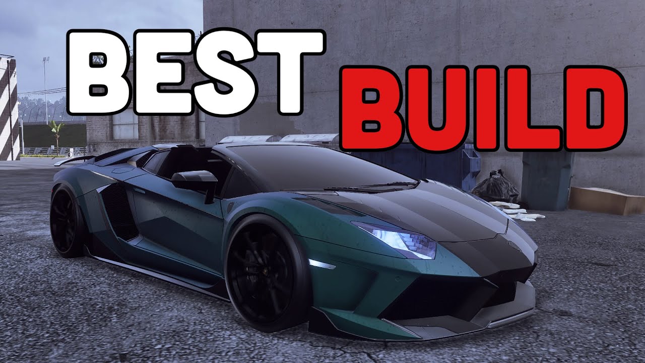 NFS HEAT - LAMBORGHINI AVENTADOR S ROADSTER '17 BEST BUILD & ENGINE ...