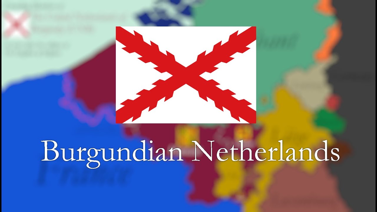 Burgundian Netherlands map speedpaint - YouTube