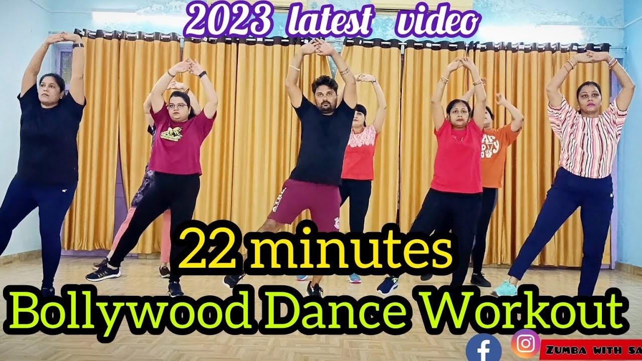 22 minutes Nonstop Bollywood Dance Workout | High energy Dance | Zumba ...