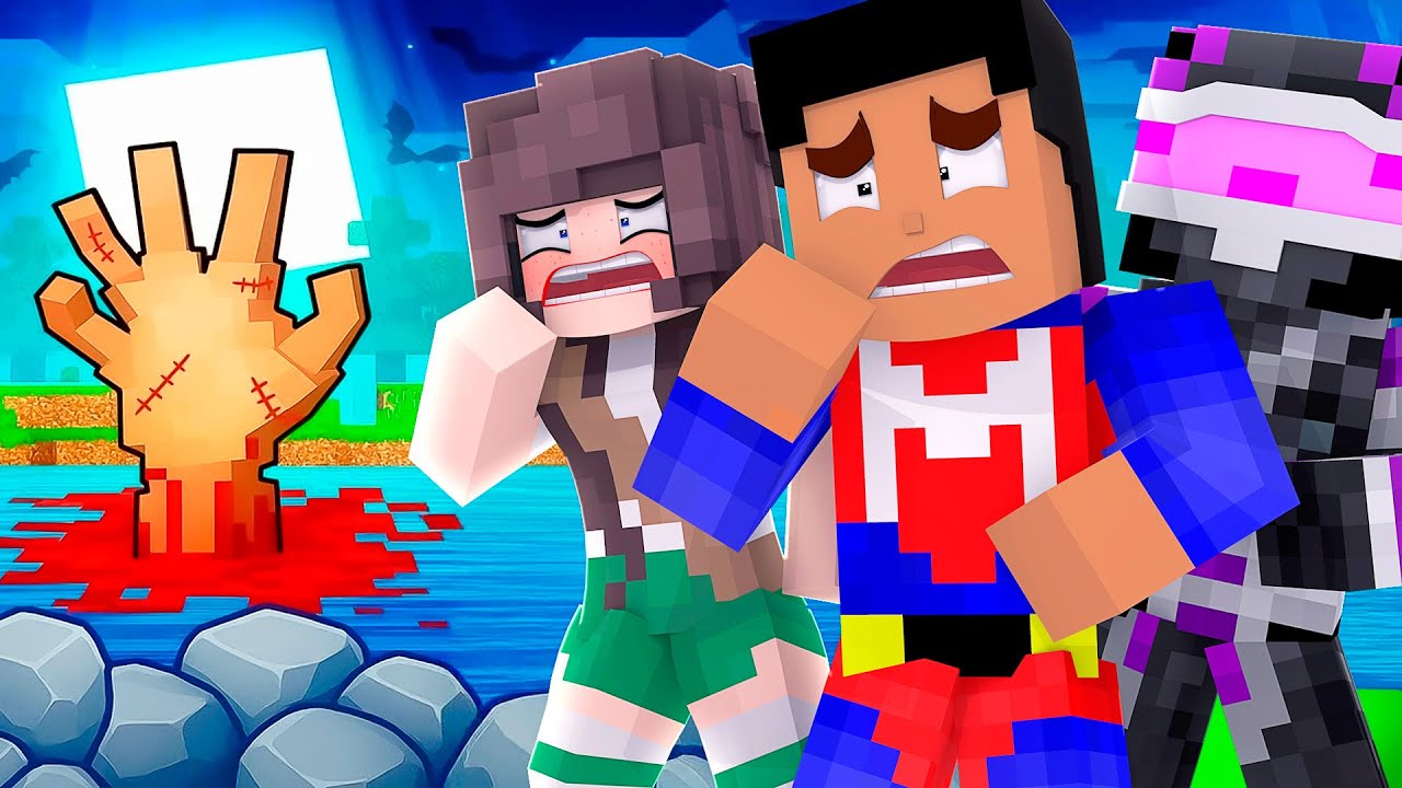 NUNCA VAYAS A ESTE LAGO MALDITO A LAS 3 AM EN MINECRAFT TROLL 😱 - YouTube