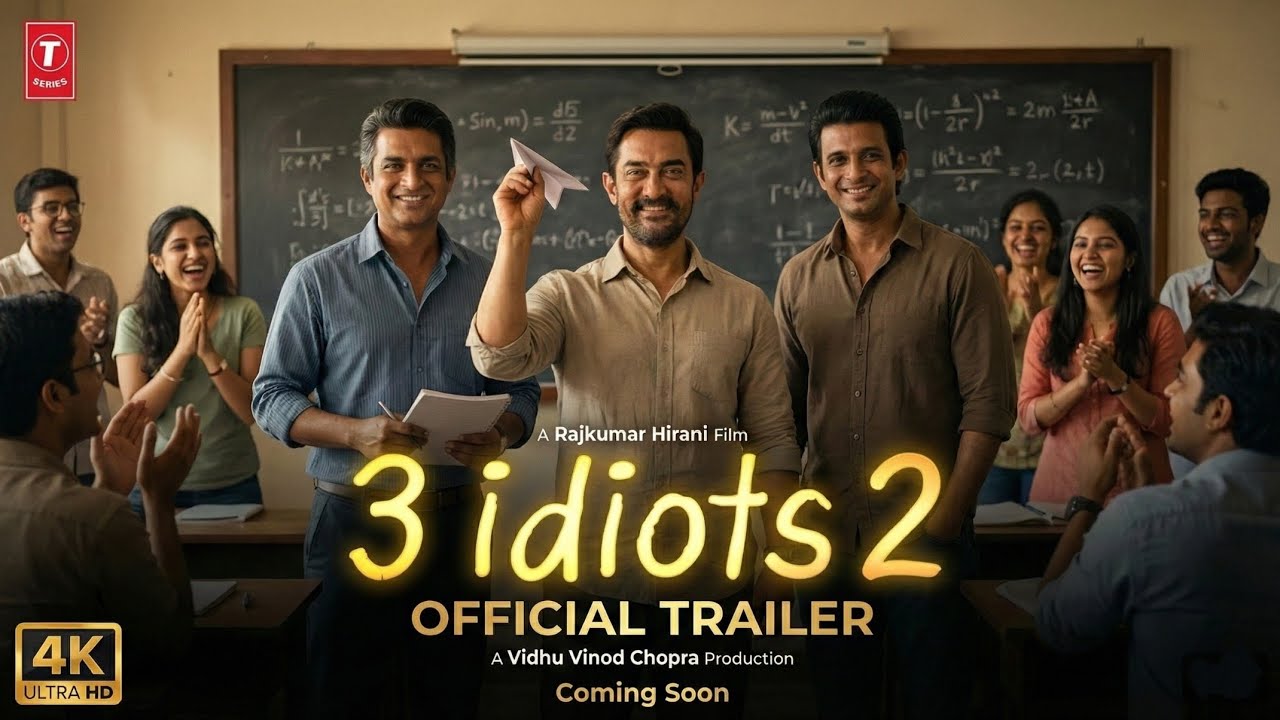 3 Idiots 2 Trailer 😱 Rancho Is Back | Aamir Khan | Fanmade Concept ...