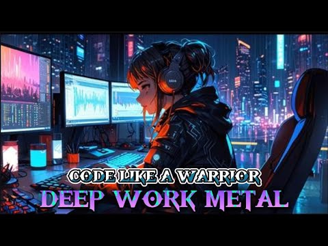 [2 Hours] Deep Work Metal – Code Like a Warrior ⚔️ | Instrumental Djent × Symphonic Groove 🔥💻 ...