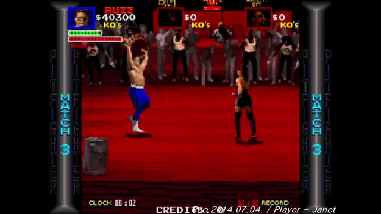 Pit Fighter 1CC - Buzz (Atari Arcade classic game) - YouTube