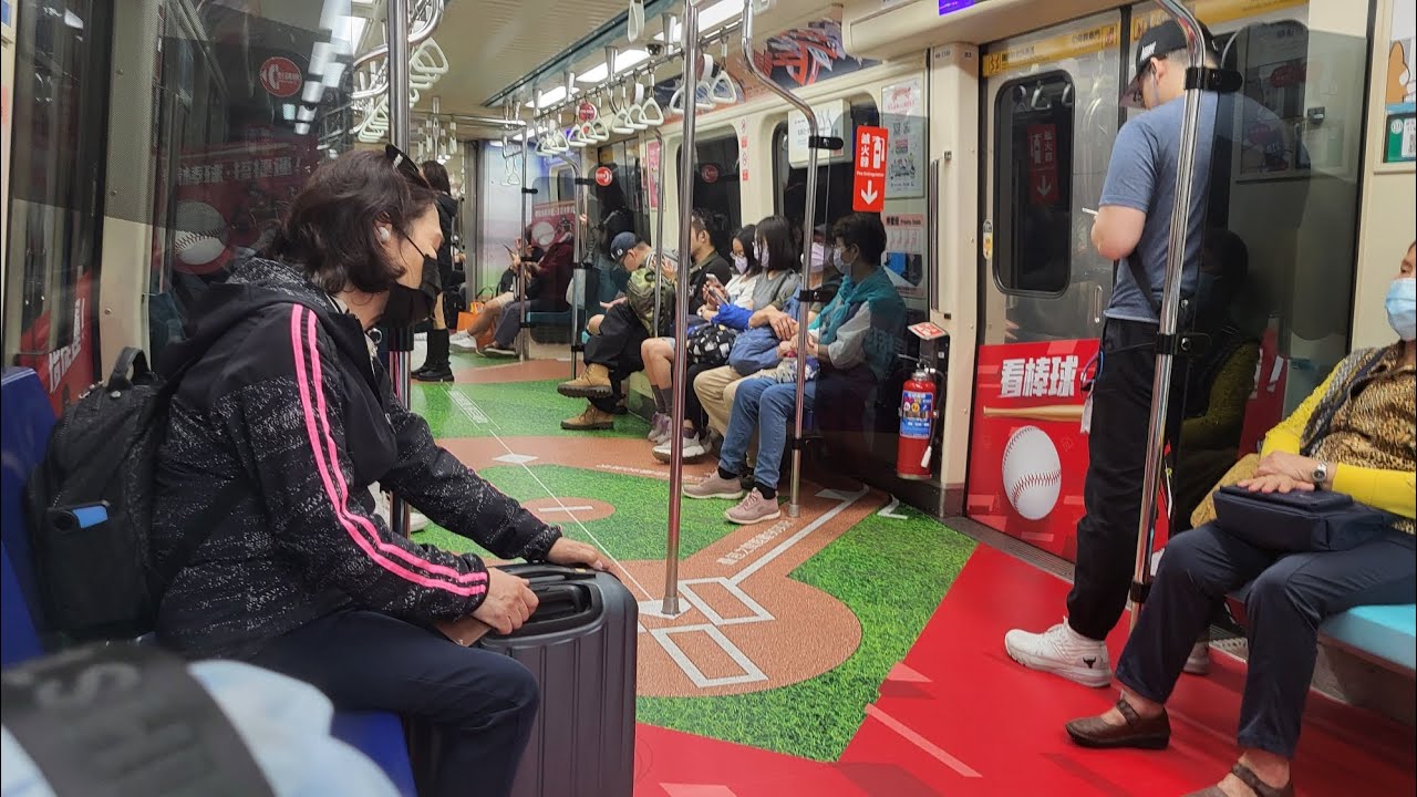 100 MINUTES! Week of 4/1-5/24 Taipei MRT & Taoyuan Airport MRT Scenes ...