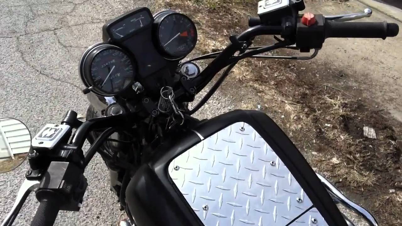 1984 Honda Goldwing GL1200 Bobber project - YouTube