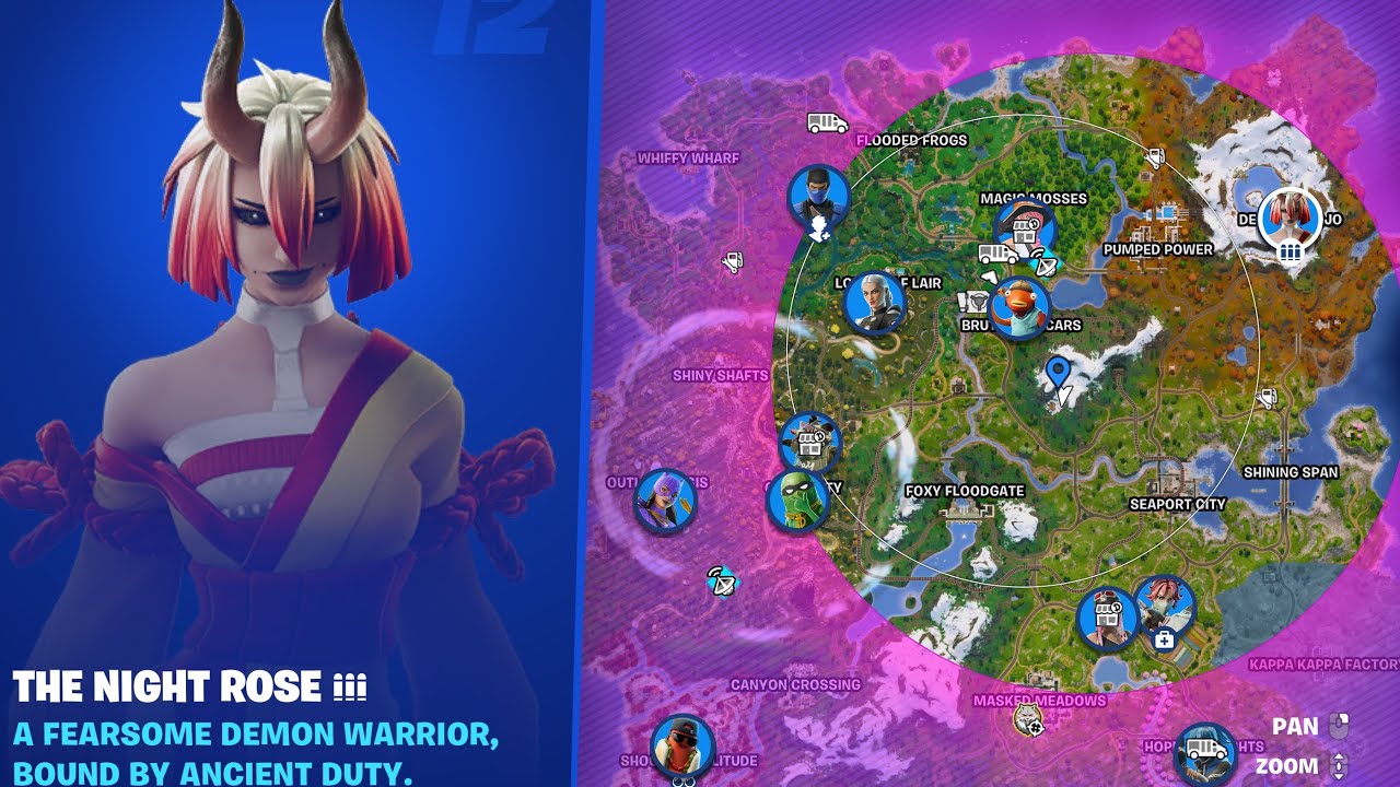 NPC The Night Rose Fortnite - YouTube