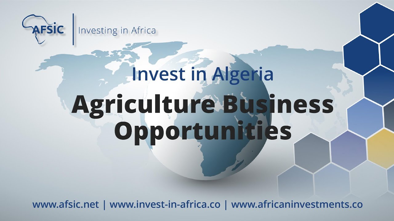 Invest Algeria Agriculture - Business Opportunities in Algeria Farming ...