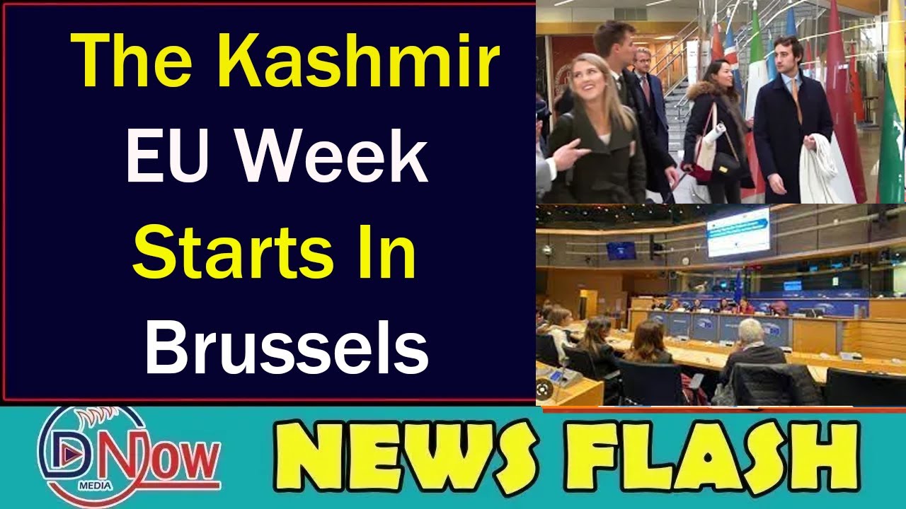 The Kashmir EU Week Starts In Brussels || DNOW Media - YouTube
