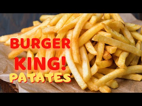 Burger King Patates Kızartması - İçi Yumuşacık Dışı Çıtır Çıtır - Kıyır Kıyır :))