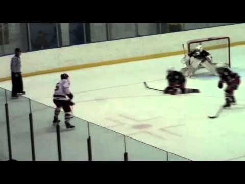 BC High's Sam Topham power play goal against Catholic Memorial - YouTube