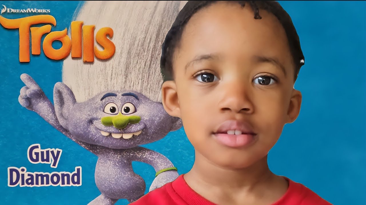 Trolls Guy Diamond | Read Aloud Book For Kids - YouTube