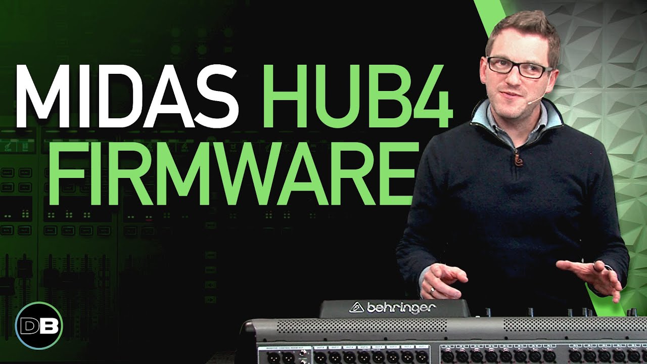 How to Update the Firmware on the Midas HUB4 - YouTube