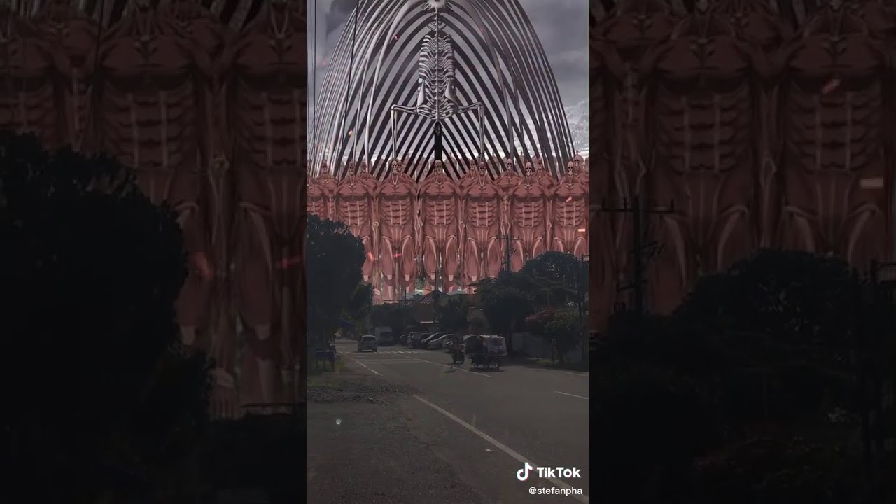 Attack on Titan rumbling in real life - YouTube