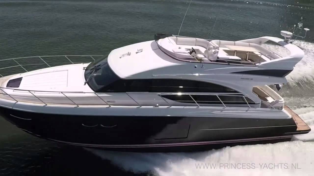 PRINCESS 56 FLYBRIDGE - YouTube