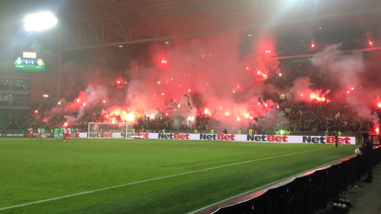 25 ans magic fans ASSE-MONACO - YouTube