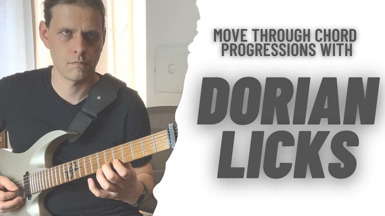 Modal Guitar Licks explained | tutorial, lesson and playalong - YouTube