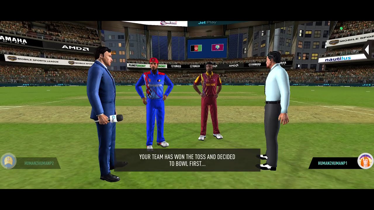 Real Cricket 3D 2020 | 2 Player Gaming | CO OP AFG Vs WI T20 | AFG Wins ...
