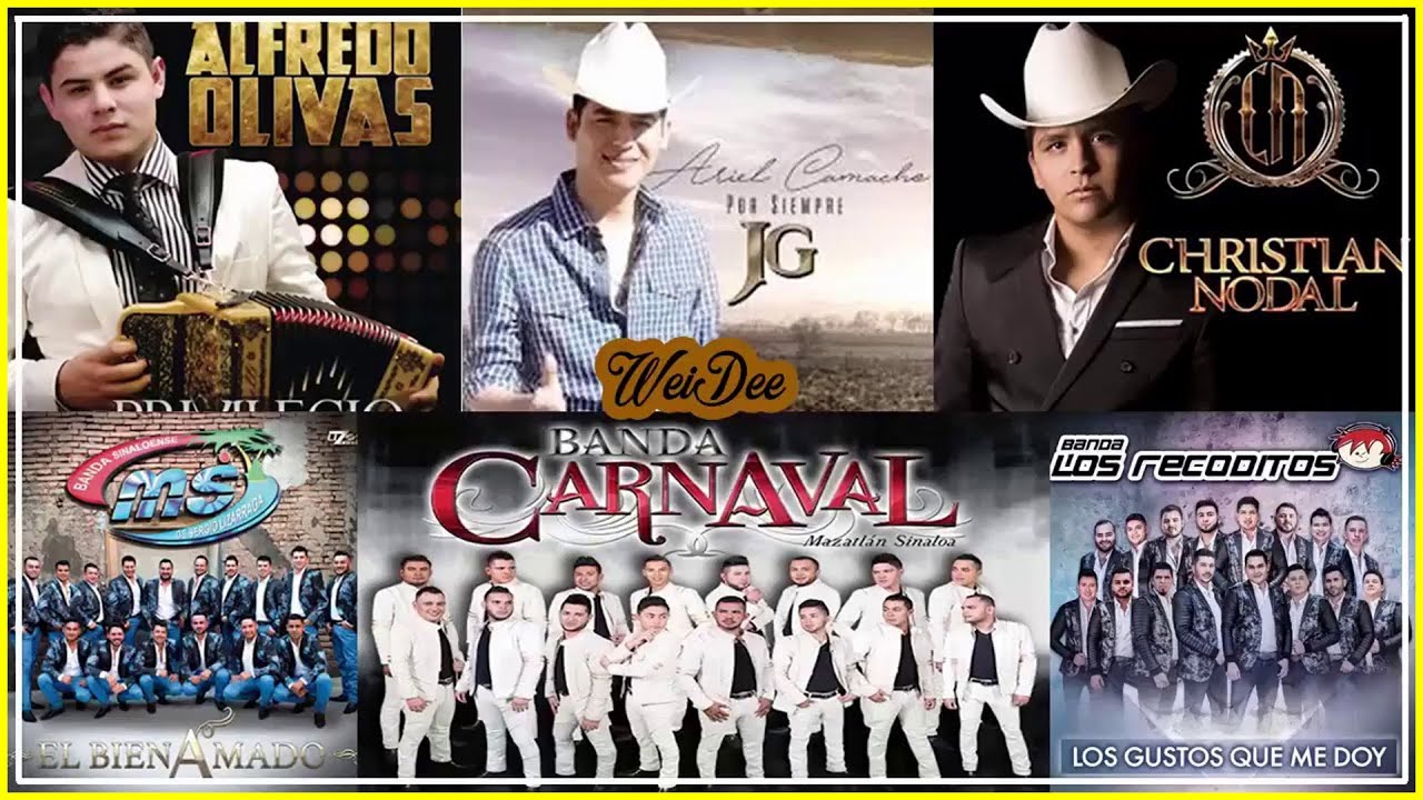Banda Romanticas 2023 Mix - Banda Ms, Alfredo Olivas, Ariel Camacho ...