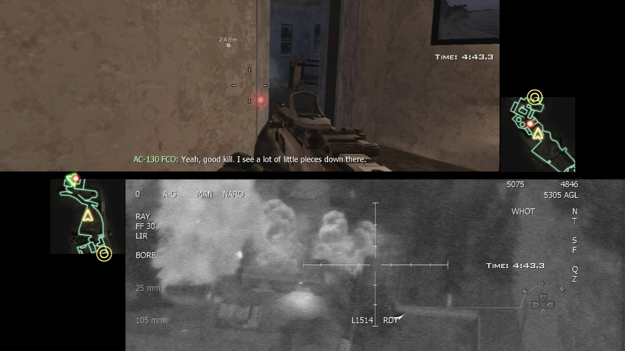 Call of Duty: Modern Warfare 2 | Spec Ops 3 Stars | Bravo 1: Overwatch ...