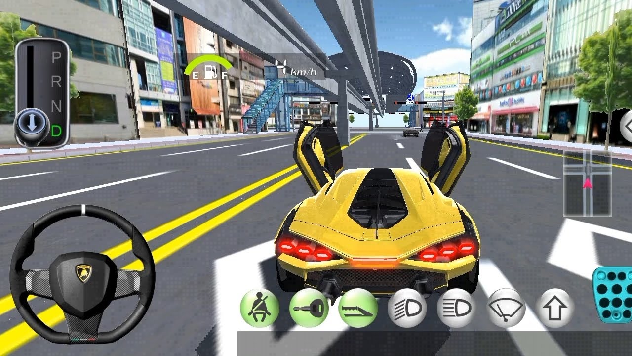 3D Driving Class Driving Best Sport Car Gameplay Part #3 | Aliyan ...