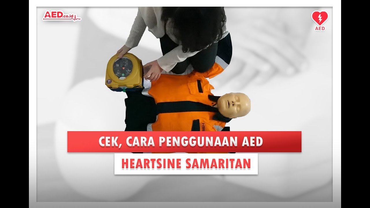 Cara Menggunakan AED ( Automated External Defibrillator) - YouTube