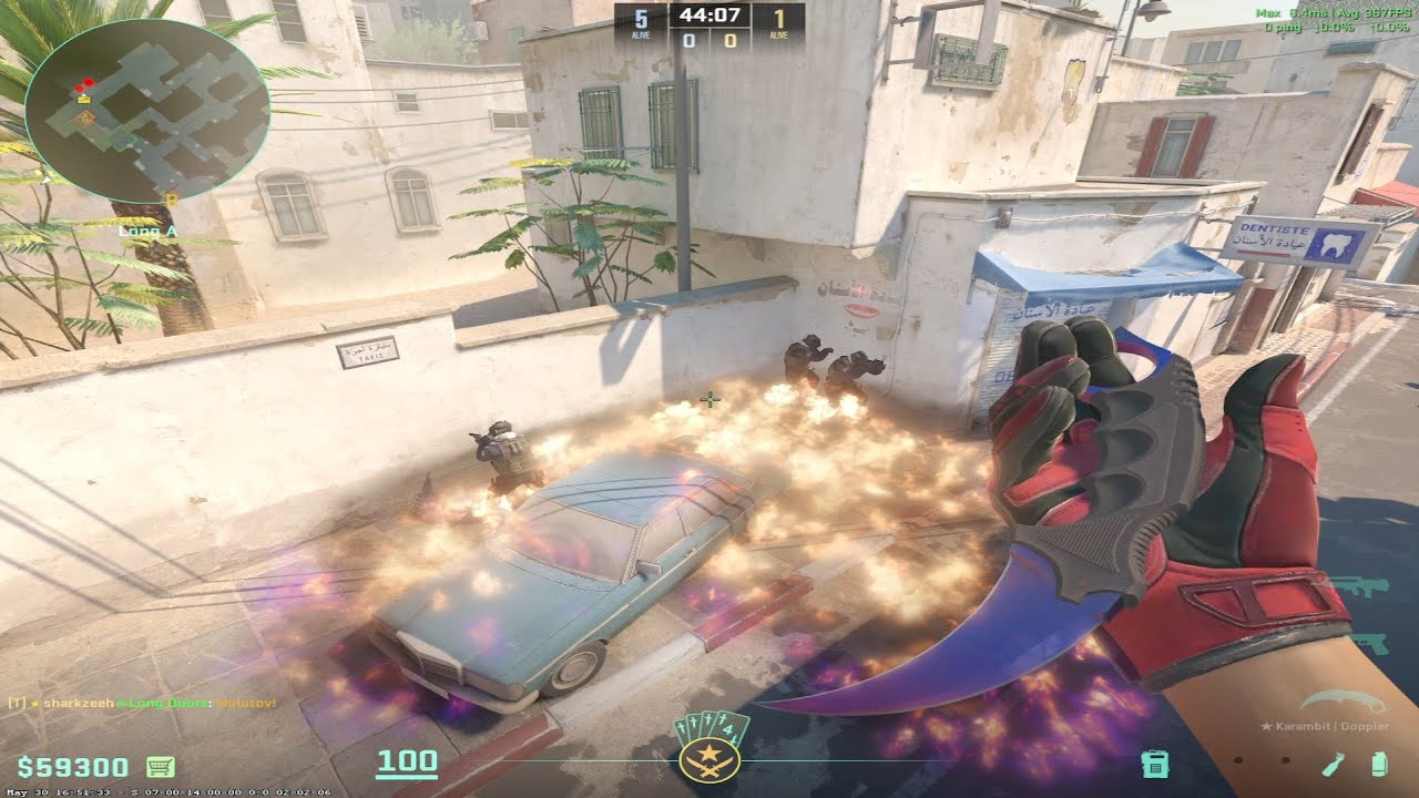 CS2 Dust 2 Most consistent molotov for Car on Long - YouTube