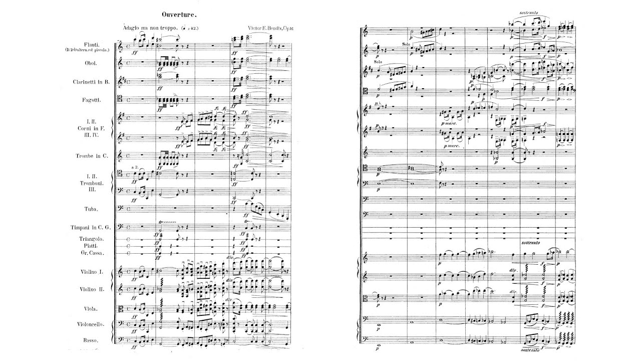 Victor Bendix – Symphony No.1, in C major ("Mountain Climbing") - YouTube